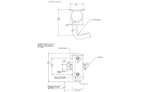 Specifications | Fuel Pumps | Motor Components, LLC